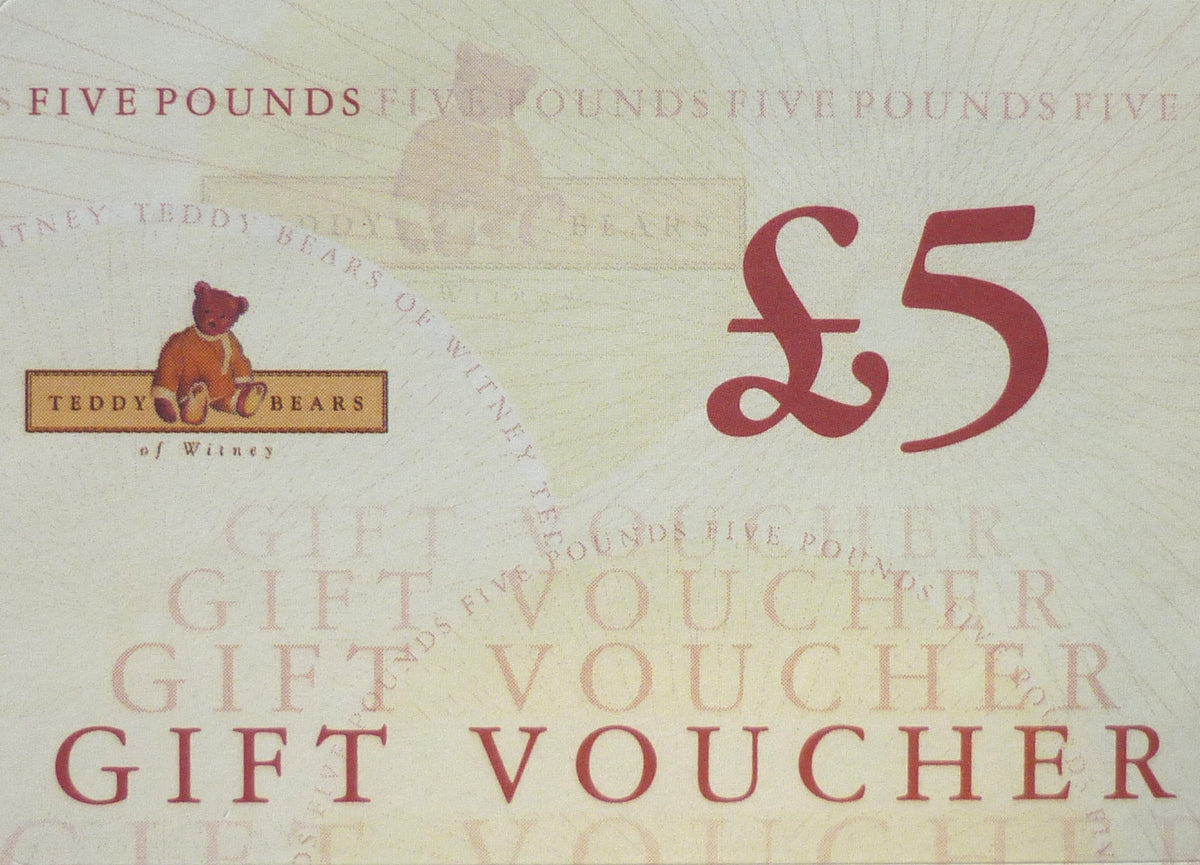 £5 Gift Voucher – Teddy Bears