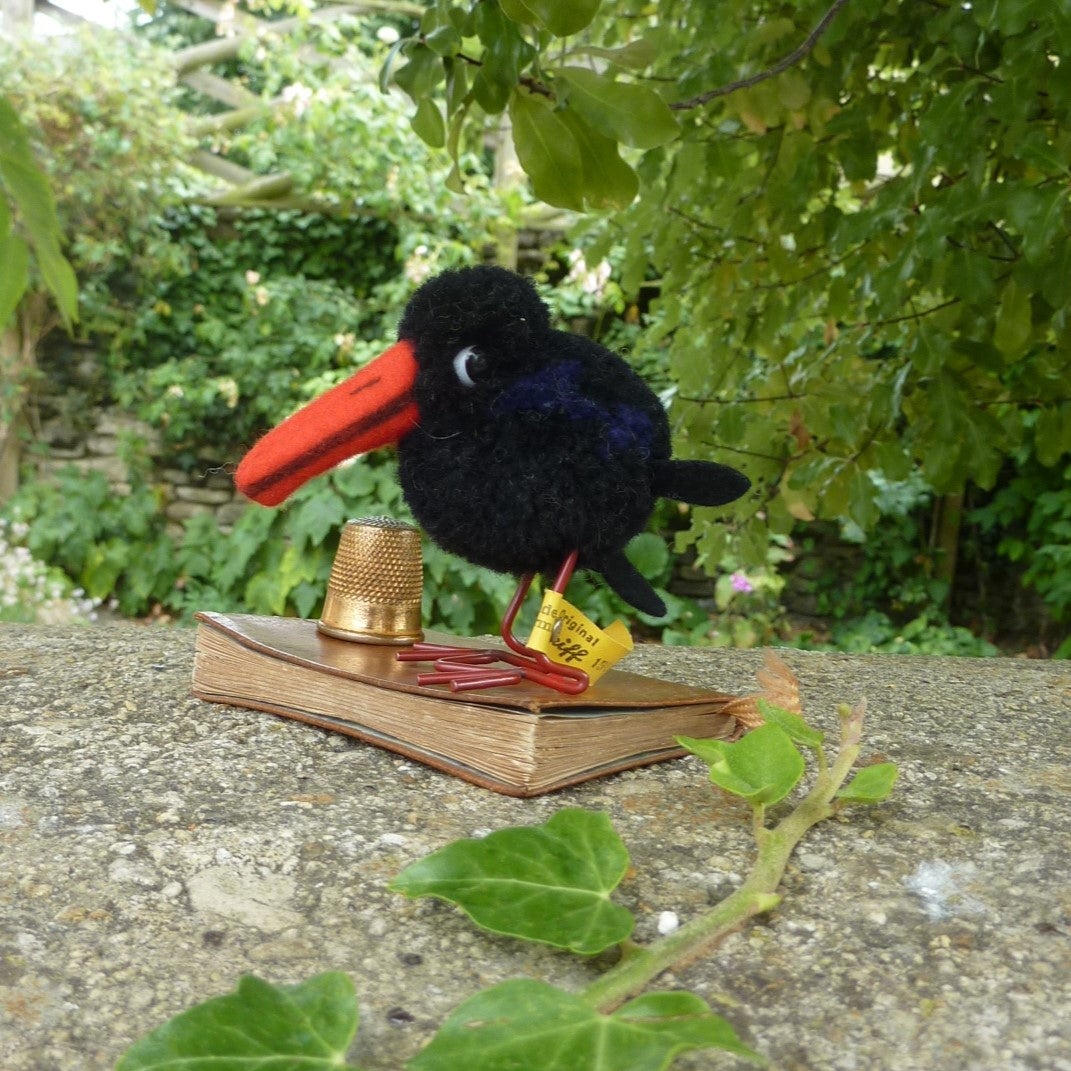 Steiff Wool Raven, circa 1959-1967 – Teddy Bears