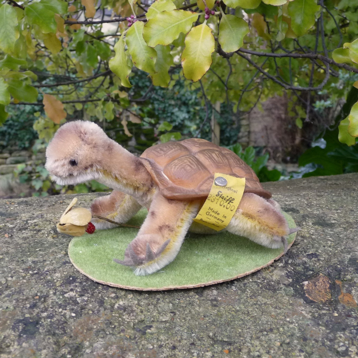 Steiff Slo Tortoise, circa 1959-1967 – Teddy Bears