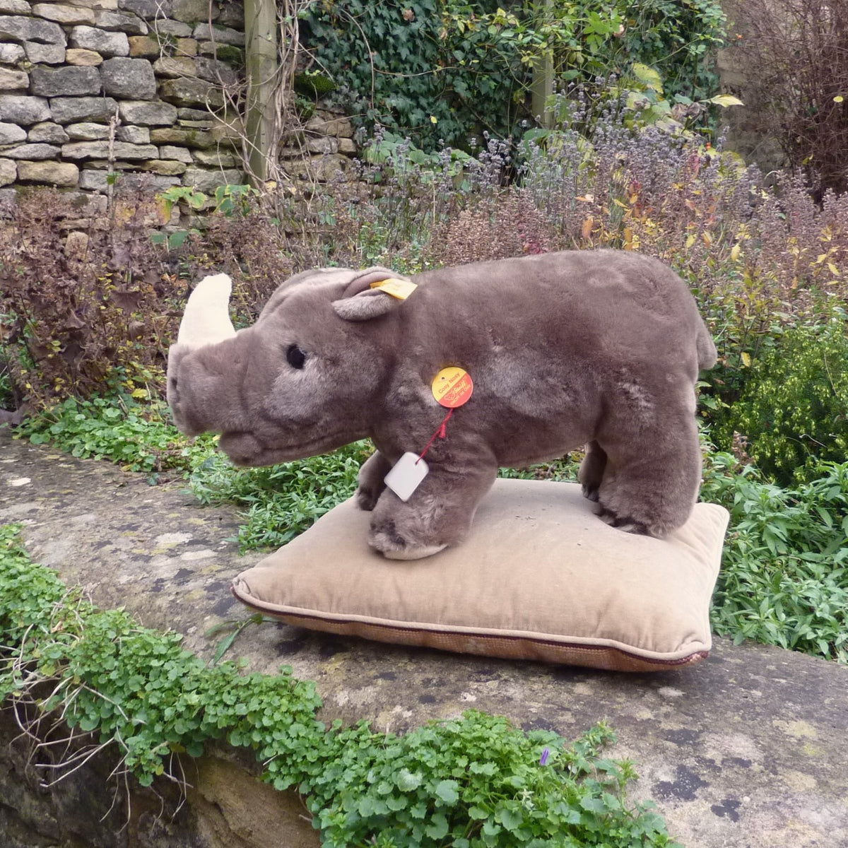 Steiff Cosy Nosy Rhino, from the Steiff Archives, made in 1988 – Teddy ...